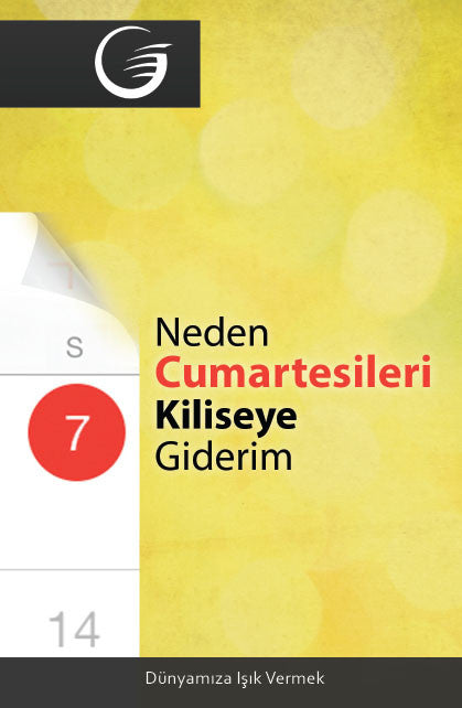 GLOW Tracts Pack - Why I Go To Church on Saturday (Turkish) – Middle ...